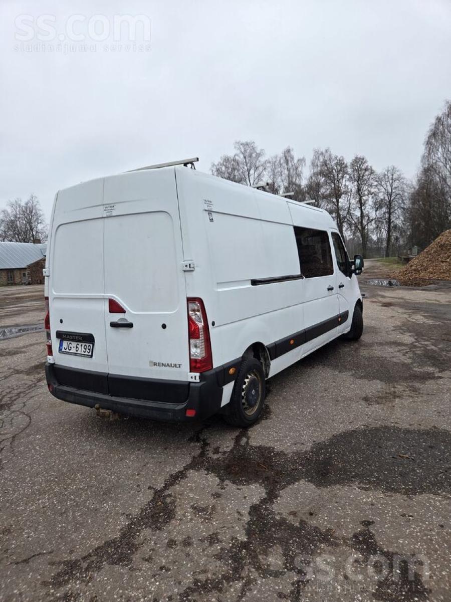 Balts Renault Master 2013 Valmiera, ar dzinēja tilpumu 2.30 L un nobraukumu 345 tūkst. km par 23750 €, foto 3 vietnē AUTOMOTO.COM.LV