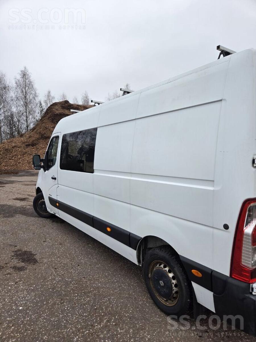 Balts Renault Master 2013 Valmiera, ar dzinēja tilpumu 2.30 L un nobraukumu 345 tūkst. km par 23750 €, foto 5 vietnē AUTOMOTO.COM.LV