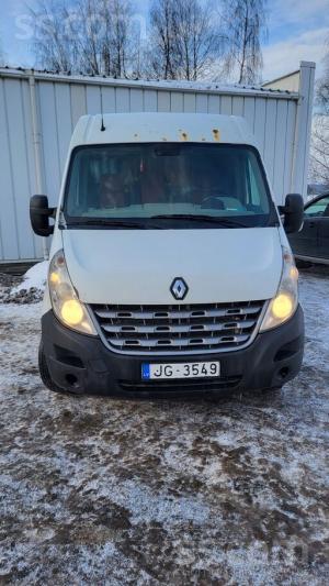White Renault Master 2013 in Riga, with an engine capacity of 2.30 L and mileage of 514 thousand km for 4200 €, photo  on AUTOMOTO.COM.LV