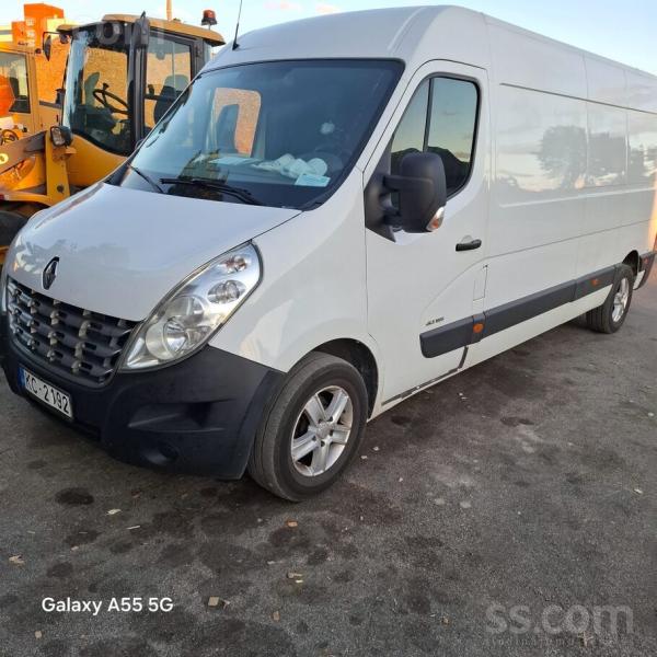 White Renault Master 2013 in Riga, with an engine capacity of 2.30 L and mileage of 360 thousand km for 6800 €, photo 8 on AUTOMOTO.COM.LV