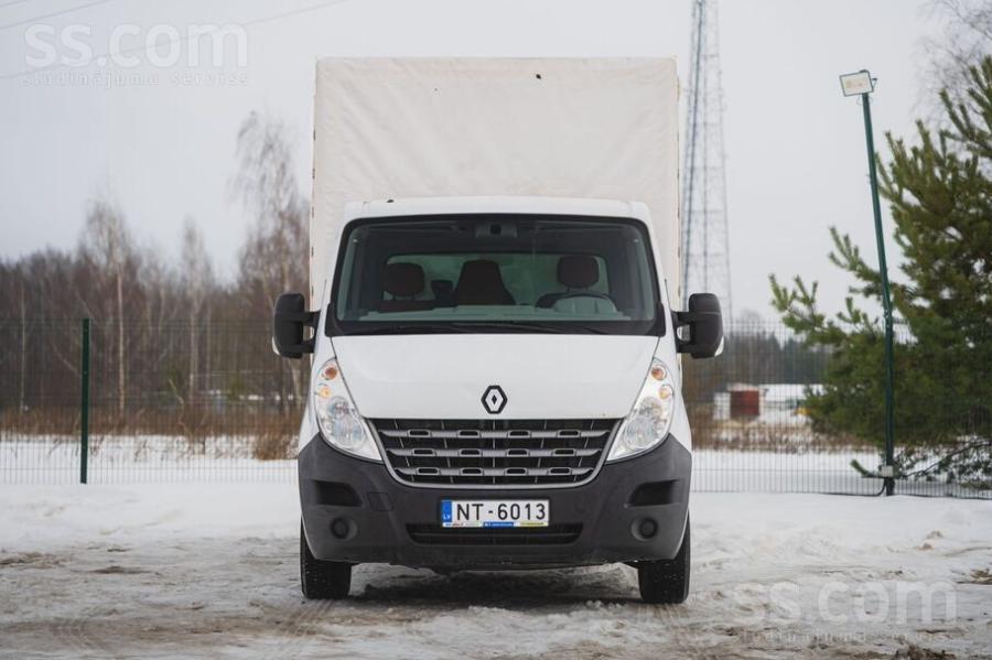 White Renault Master 2013 in Riga, with an engine capacity of 2.30 L and mileage of 305 thousand km for 12290 €, photo 3 on AUTOMOTO.COM.LV