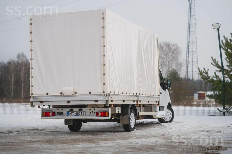 White Renault Master 2013 in Riga, with an engine capacity of 2.30 L and mileage of 305 thousand km for 12290 €, photo 7 on AUTOMOTO.COM.LV