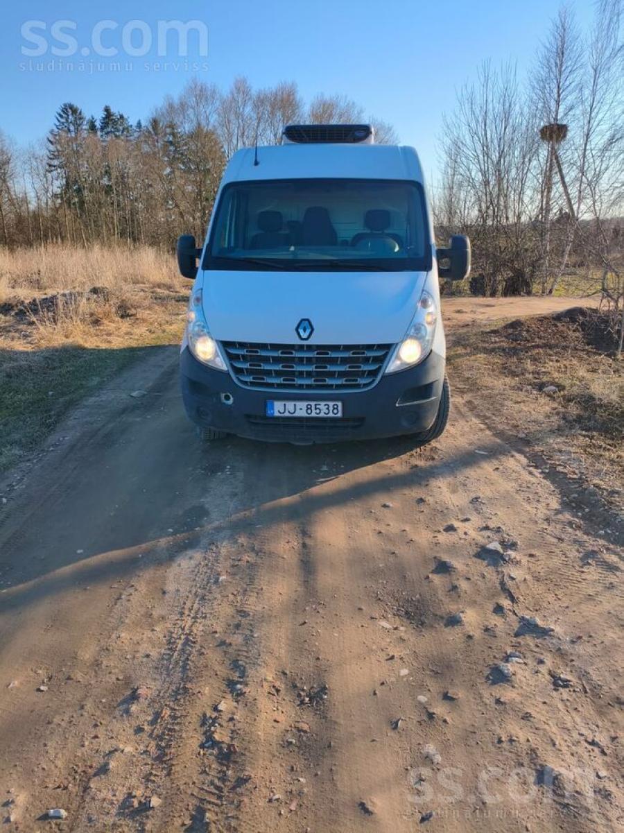 Белый Рено Мастер 2013 в Лимбажи, объемом двигателя 2.30 л и пробегом 259 тыс. км за 7000 €, фото 4 на AUTOMOTO.COM.LV