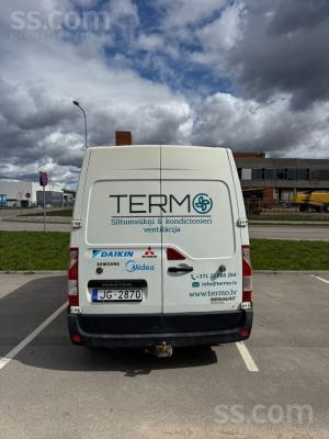 White Renault Master 2013 in Riga, with an engine capacity of 2.30 L and mileage of 365 thousand km for 5500 €, photo 5 on AUTOMOTO.COM.LV
