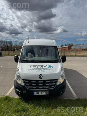 White Renault Master 2013 in Riga, with an engine capacity of 2.30 L and mileage of 365 thousand km for 5500 €, photo 6 on AUTOMOTO.COM.LV