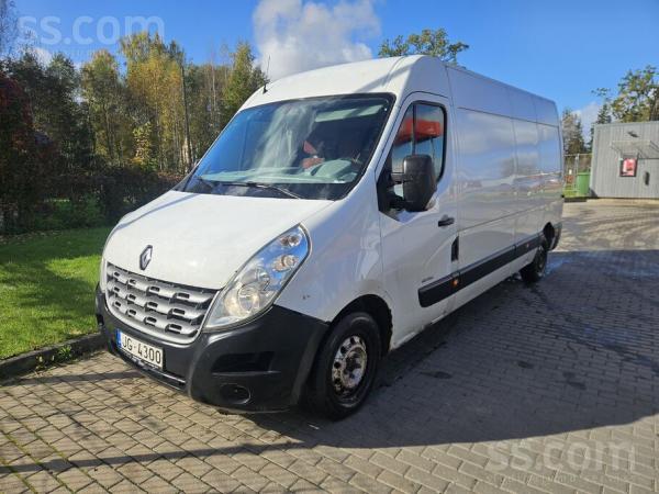Renault Master 2013 in Valmiera on AUTOMOTO.COM.LV White Renault Master 2013 in Valmiera, with an engine capacity of 2.30 L and mileage of 481 thousand km for 3750 €, photo 1 on AUTOMOTO.COM.LV