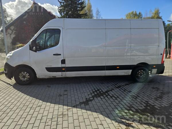 Renault Master 2013 in Valmiera on AUTOMOTO.COM.LV White Renault Master 2013 in Valmiera, with an engine capacity of 2.30 L and mileage of 481 thousand km for 3750 €, photo 3 on AUTOMOTO.COM.LV