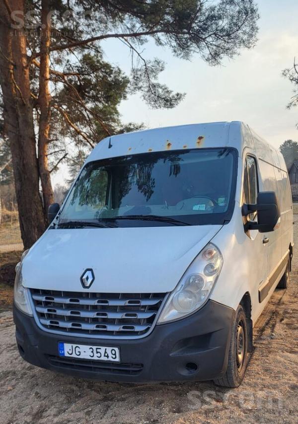 Renault Master 2013 in Riga on AUTOMOTO.COM.LV White Renault Master 2013 in Riga, with an engine capacity of 2.30 L and mileage of 569 thousand km for 3500 €, photo 1 on AUTOMOTO.COM.LV