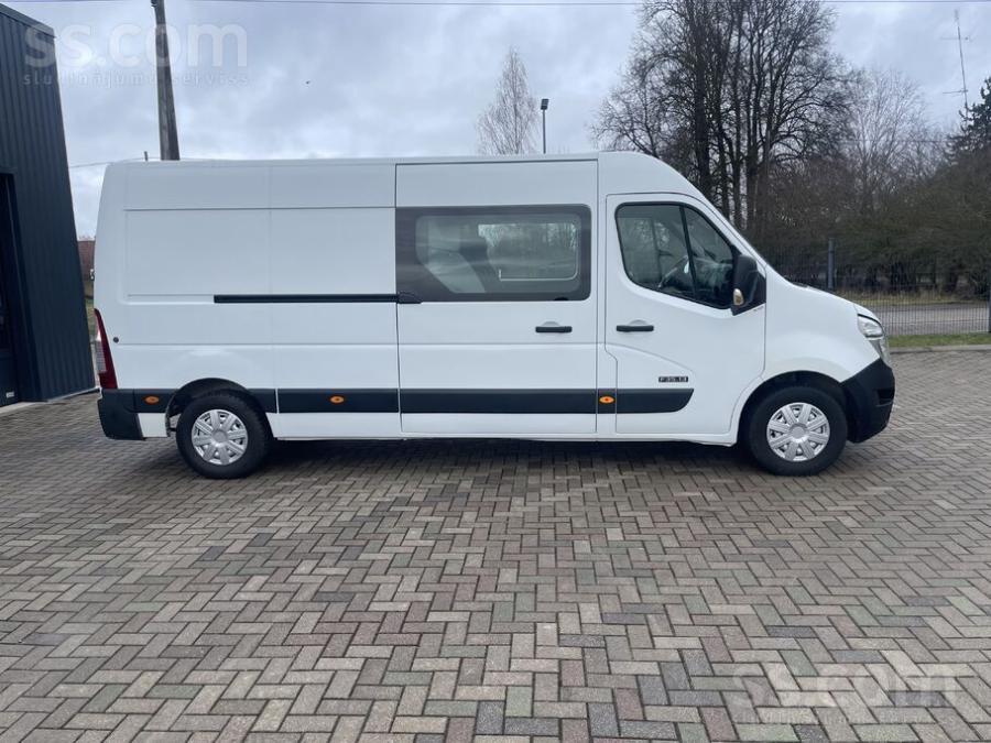 White Renault Master 2014 in Ogre, with an engine capacity of 2.30 L and mileage of 261 thousand km for 7000 €, photo 5 on AUTOMOTO.COM.LV