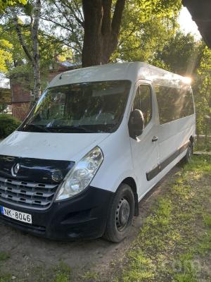 White Renault Master 2014 in Riga, with an engine capacity of 2.30 L and mileage of 284 thousand km for 12800 €, photo 5 on AUTOMOTO.COM.LV