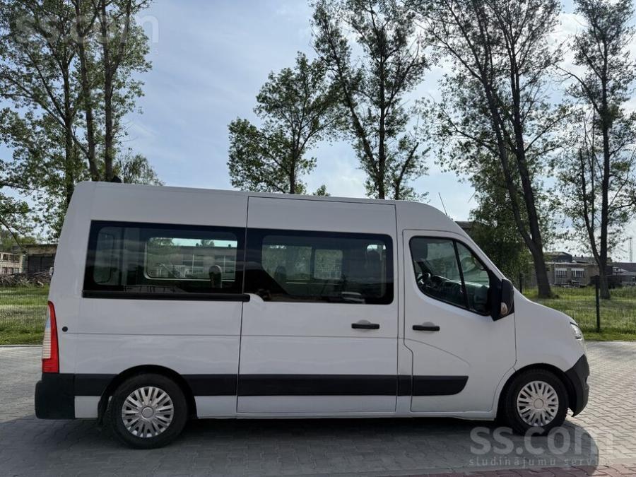 White Renault Master 2014 in Jelgava, with an engine capacity of 2.30 L and mileage of 272 thousand km for 12500 €, photo 7 on AUTOMOTO.COM.LV