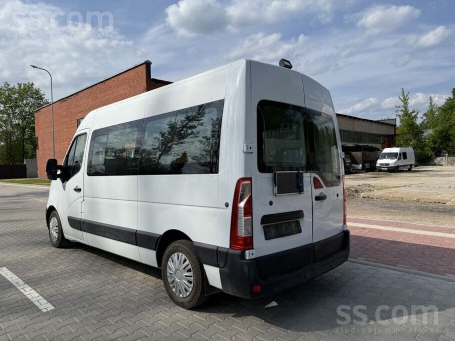 White Renault Master 2014 in Jelgava, with an engine capacity of 2.30 L and mileage of 272 thousand km for 12500 €, photo 8 on AUTOMOTO.COM.LV