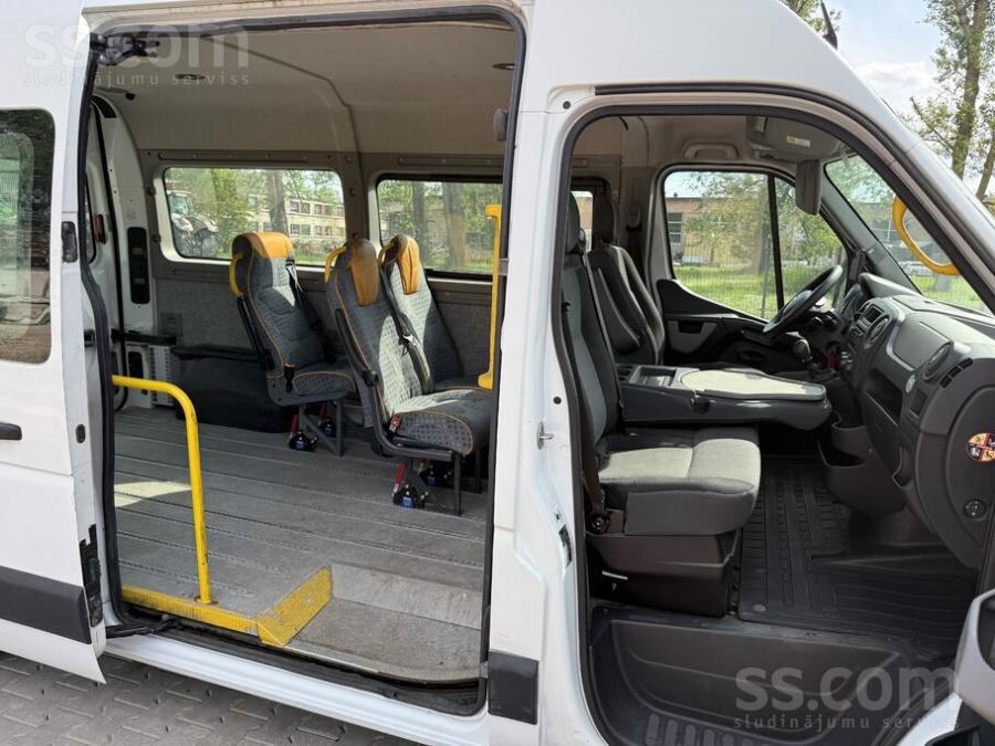 White Renault Master 2014 in Jelgava, with an engine capacity of 2.30 L and mileage of 272 thousand km for 12500 €, photo 18 on AUTOMOTO.COM.LV
