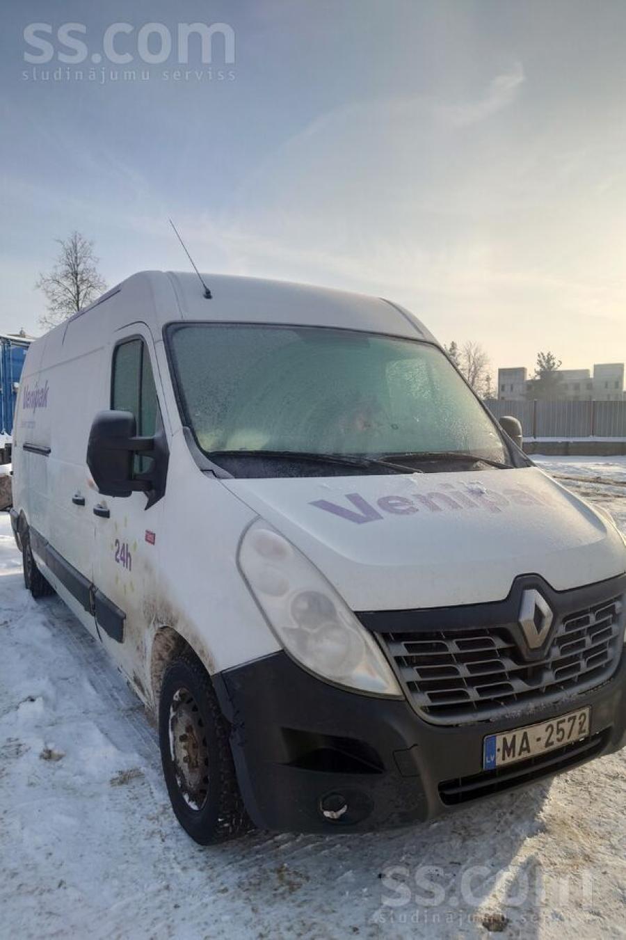 Balts Renault Master 2014 Daugavpils, ar dzinēja tilpumu 2.30 L un nobraukumu 537 tūkst. km par 3000 €, foto 2 vietnē AUTOMOTO.COM.LV