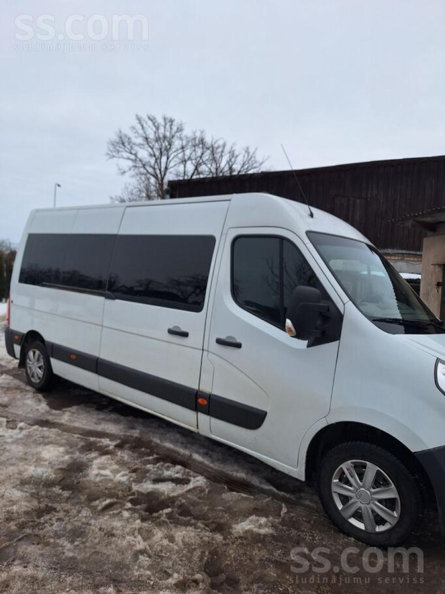 Balts Renault Master 2014 Gulbene, ar dzinēja tilpumu 2.30 L un nobraukumu 450 tūkst. km par 8950 €, foto 1 vietnē AUTOMOTO.COM.LV
