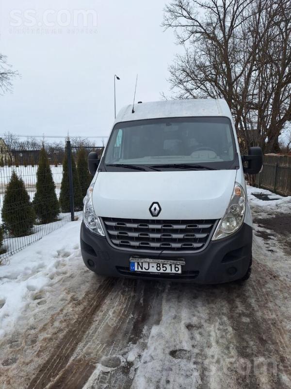 Balts Renault Master 2014 Gulbene, ar dzinēja tilpumu 2.30 L un nobraukumu 450 tūkst. km par 8950 €, foto 2 vietnē AUTOMOTO.COM.LV