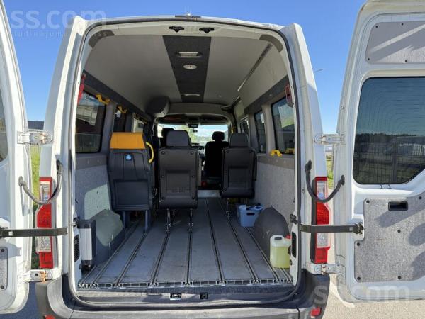 White Renault Master 2014 in Jelgava, with an engine capacity of 2.30 L and mileage of 0 thousand km for 11100 €, photo 10 on AUTOMOTO.COM.LV