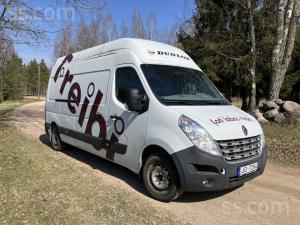 White Renault Master 2014 in Tukums, with an engine capacity of 2.30 L and mileage of 157 thousand km for 9900 €, photo  on AUTOMOTO.COM.LV