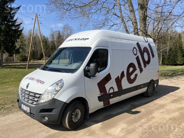 White Renault Master 2014 in Tukums, with an engine capacity of 2.30 L and mileage of 157 thousand km for 9900 €, photo 2 on AUTOMOTO.COM.LV