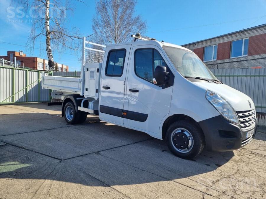 Balts Renault Master 2014 Rīga, ar dzinēja tilpumu 2.30 L un nobraukumu 184 tūkst. km par 11900 €, foto 6 vietnē AUTOMOTO.COM.LV