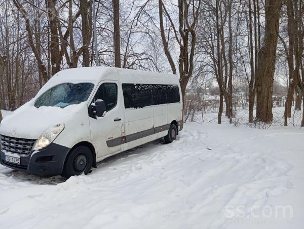Balts Renault Master 2014 Tukums, ar dzinēja tilpumu 2.30 L un nobraukumu 337 tūkst. km par 13500 €, foto 1 vietnē AUTOMOTO.COM.LV