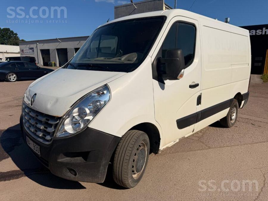 White Renault Master 2014 in Riga, with an engine capacity of 2.30 L and mileage of 431 thousand km for 3388 €, photo 3 on AUTOMOTO.COM.LV