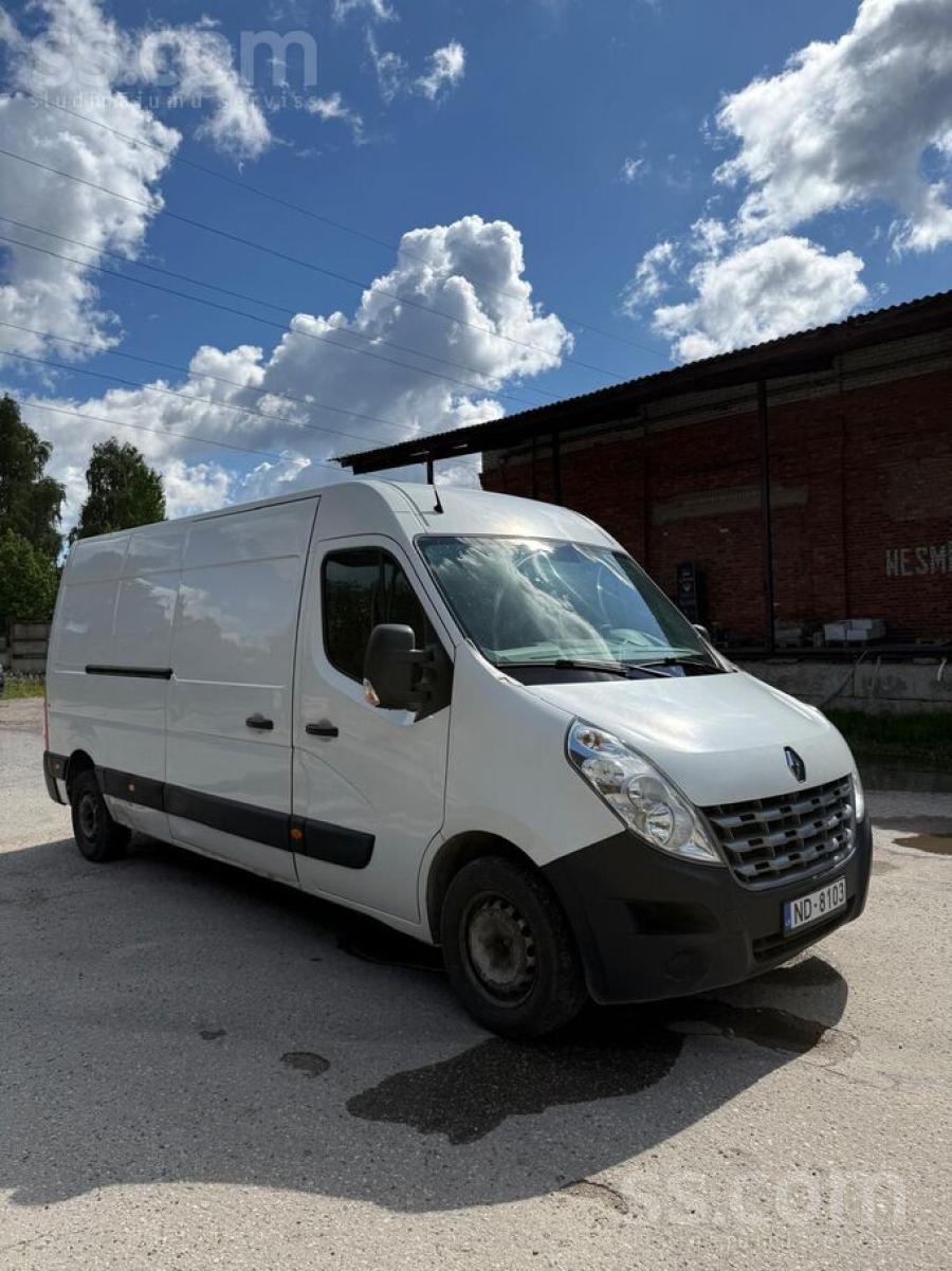 Balts Renault Master 2014 Rīga, ar dzinēja tilpumu 2.30 L un nobraukumu 439 tūkst. km par 7500 €, foto 4 vietnē AUTOMOTO.COM.LV