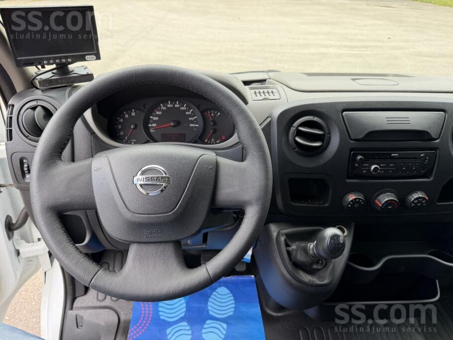 White Renault Master 2014 in Daugavpils, with an engine capacity of 2.30 L and mileage of 0 thousand km for 7900 €, photo 14 on AUTOMOTO.COM.LV