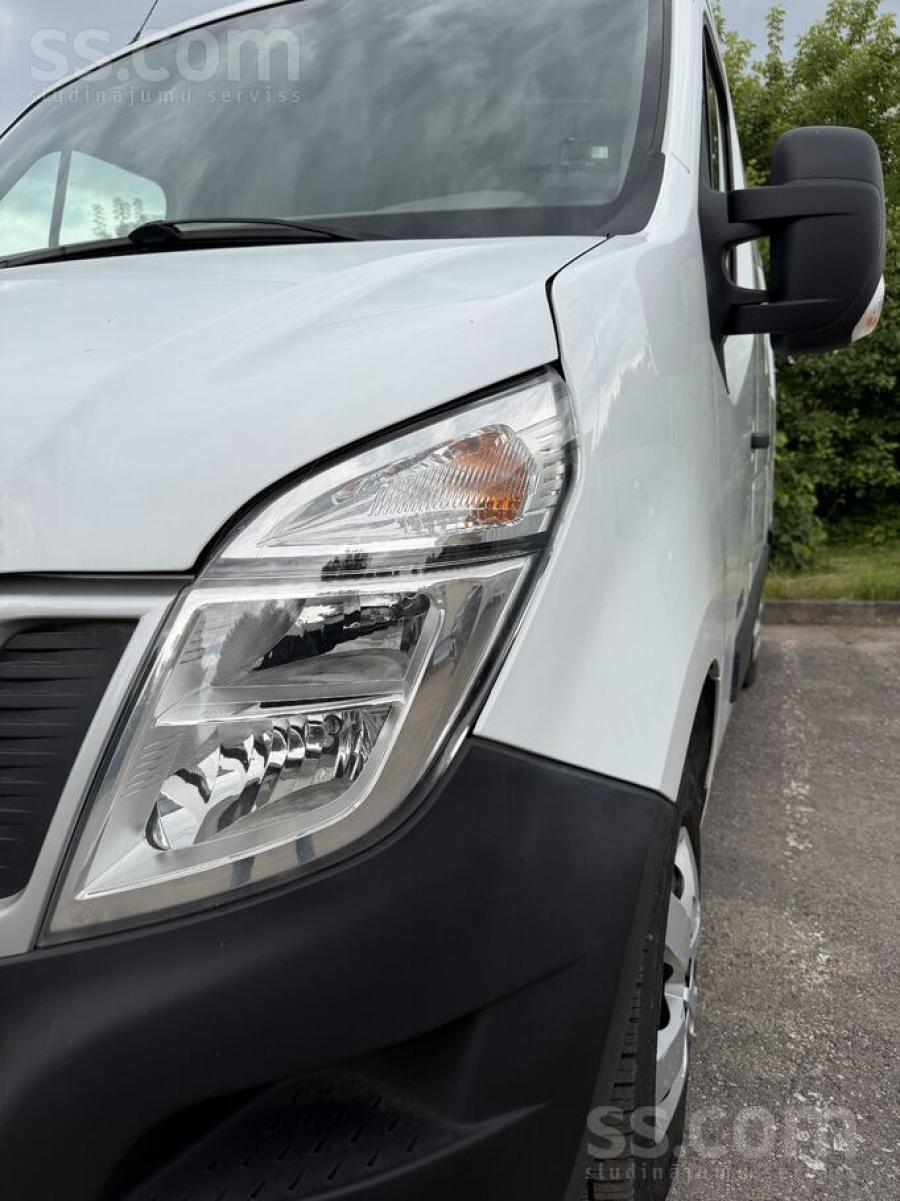 White Renault Master 2014 in Daugavpils, with an engine capacity of 2.30 L and mileage of 0 thousand km for 7900 €, photo 20 on AUTOMOTO.COM.LV