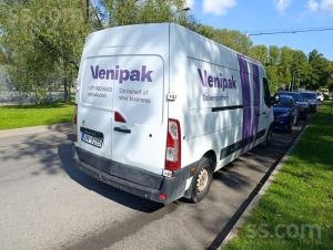 White Renault Master 2014 in Riga, with an engine capacity of 2.30 L and mileage of 590 thousand km for 1050 €, photo 4 on AUTOMOTO.COM.LV