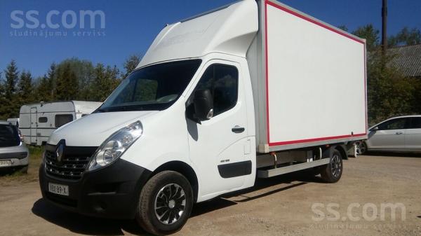 White Renault Master 2015 in Riga, with an engine capacity of 2.30 L and mileage of 0 thousand km for 8500 €, photo 1 on AUTOMOTO.COM.LV