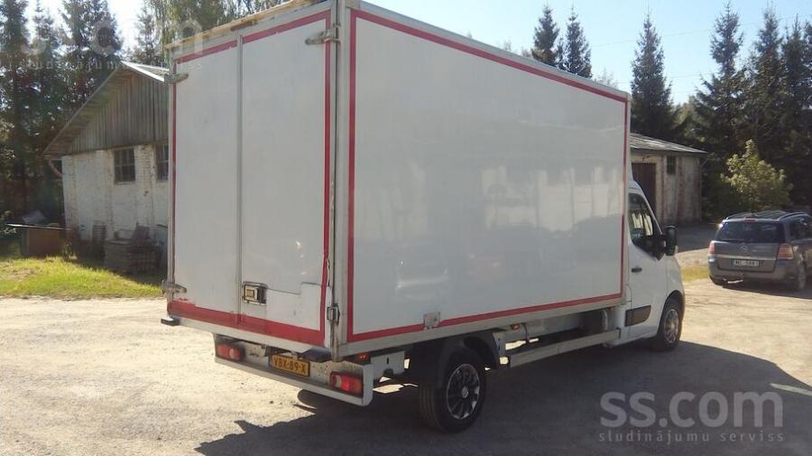 White Renault Master 2015 in Riga, with an engine capacity of 2.30 L and mileage of 0 thousand km for 8500 €, photo 6 on AUTOMOTO.COM.LV