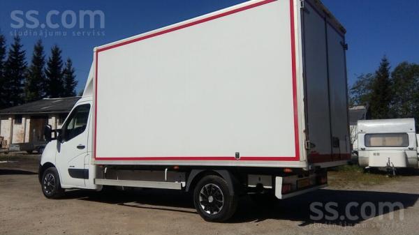 White Renault Master 2015 in Riga, with an engine capacity of 2.30 L and mileage of 0 thousand km for 8500 €, photo 6 on AUTOMOTO.COM.LV