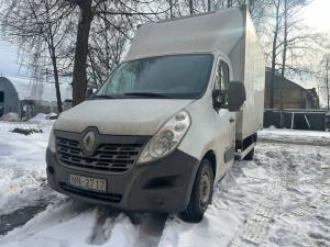 White Renault Master 2015 in Riga, with an engine capacity of 2.30 L and mileage of 381 thousand km for 9900 €, photo 1 on AUTOMOTO.COM.LV