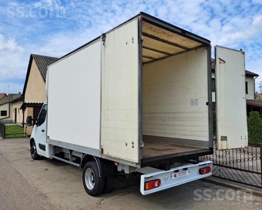 White Renault Master 2015 in Riga, with an engine capacity of 2.30 L and mileage of 0 thousand km for 15064 €, photo 10 on AUTOMOTO.COM.LV