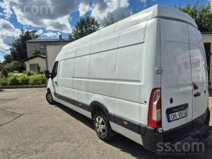 White Renault Master 2015 in Riga, with an engine capacity of 2.30 L and mileage of 481 thousand km for 7300 €, photo 9 on AUTOMOTO.COM.LV