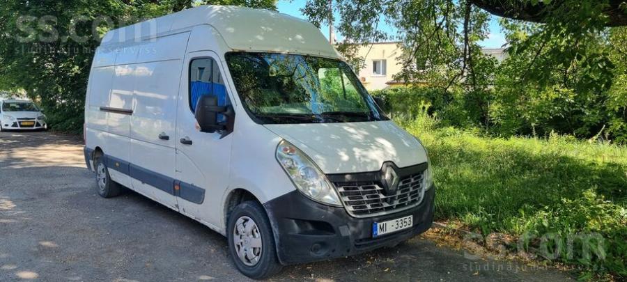 Balts Renault Master 2015 Rīga, ar dzinēja tilpumu 2.30 L un nobraukumu 627 tūkst. km par 3000 €, foto 1 vietnē AUTOMOTO.COM.LV