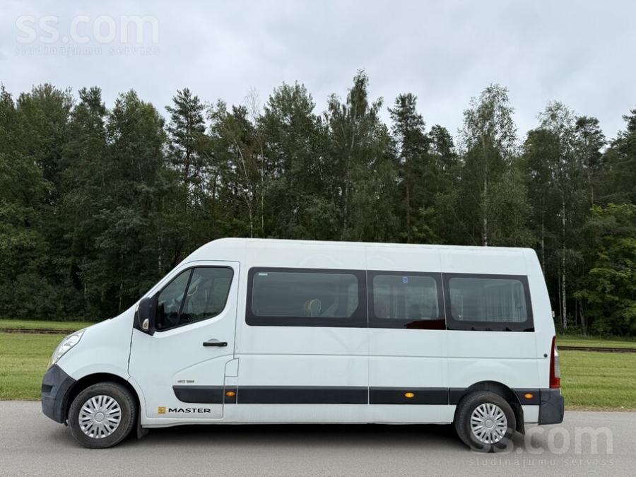 White Renault Master 2015 in Jelgava, with an engine capacity of 2.30 L and mileage of 0 thousand km for 11100 €, photo 3 on AUTOMOTO.COM.LV