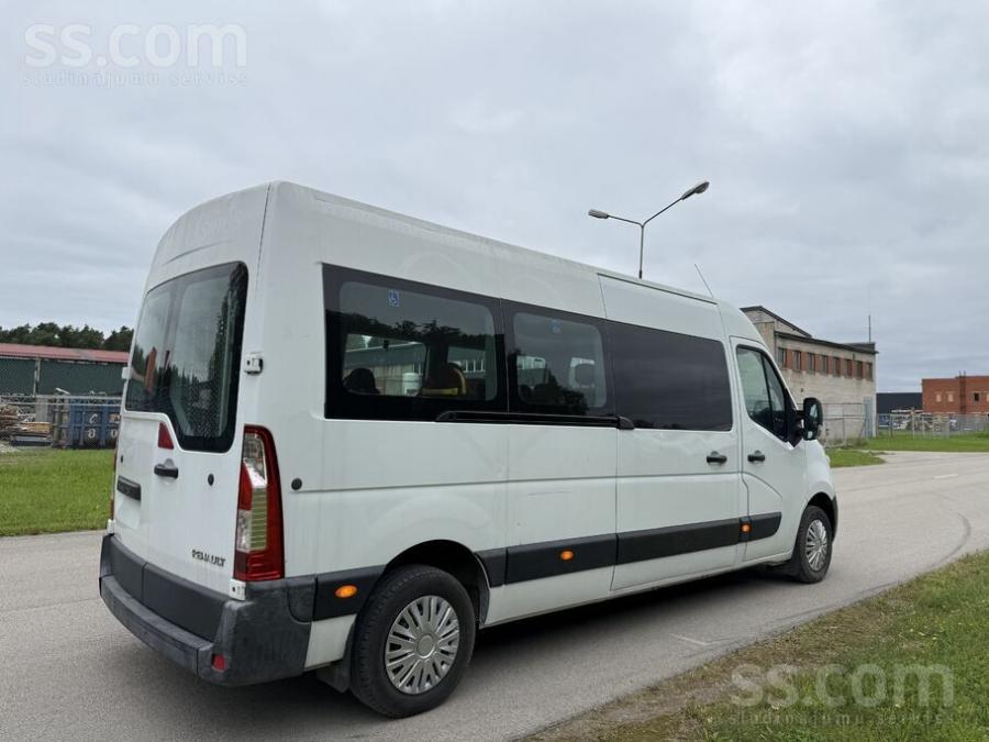 White Renault Master 2015 in Jelgava, with an engine capacity of 2.30 L and mileage of 0 thousand km for 11100 €, photo 6 on AUTOMOTO.COM.LV