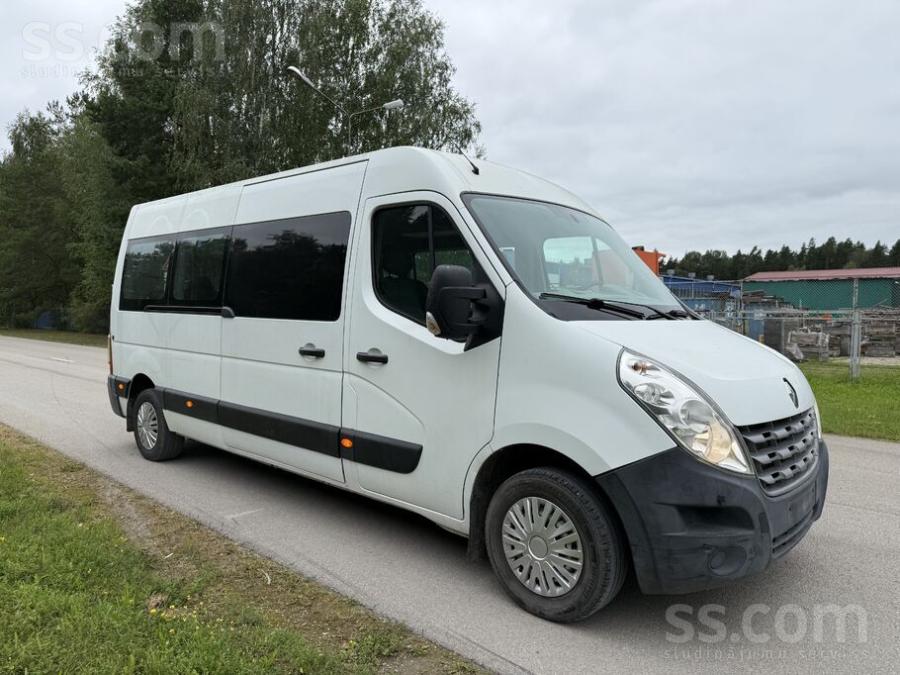 White Renault Master 2015 in Jelgava, with an engine capacity of 2.30 L and mileage of 0 thousand km for 11100 €, photo 7 on AUTOMOTO.COM.LV