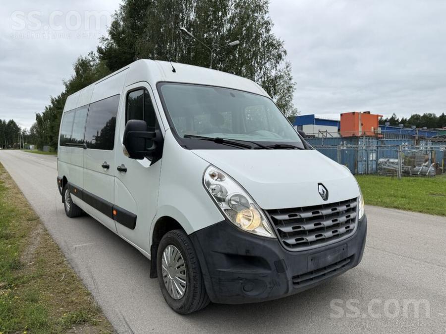 White Renault Master 2015 in Jelgava, with an engine capacity of 2.30 L and mileage of 0 thousand km for 11100 €, photo 8 on AUTOMOTO.COM.LV