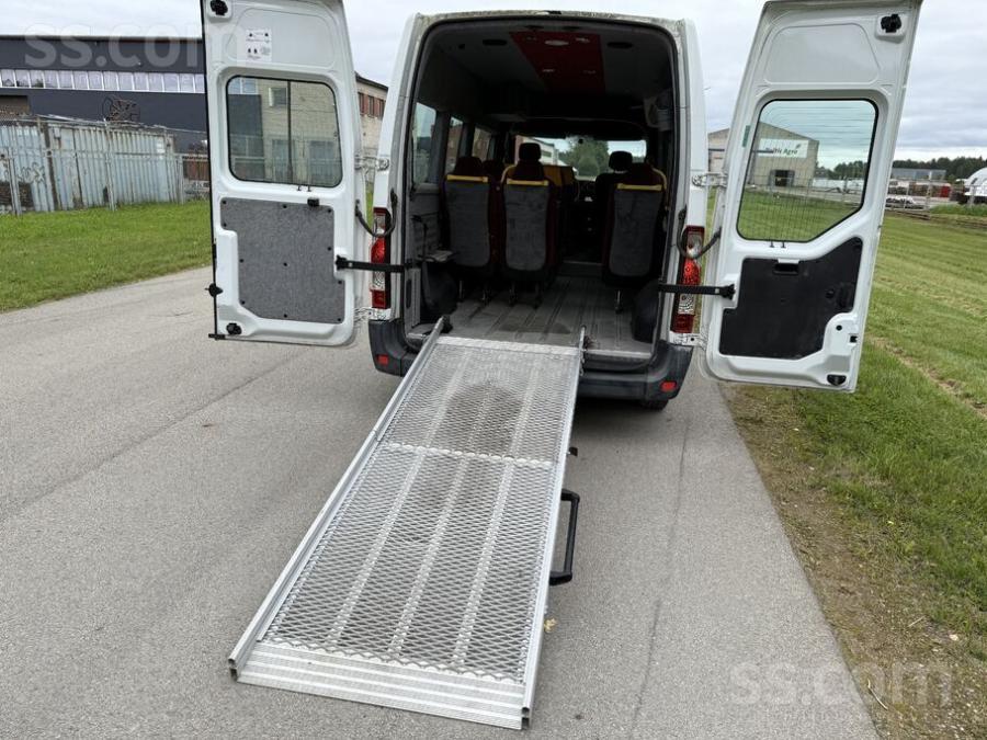 White Renault Master 2015 in Jelgava, with an engine capacity of 2.30 L and mileage of 0 thousand km for 11100 €, photo 24 on AUTOMOTO.COM.LV