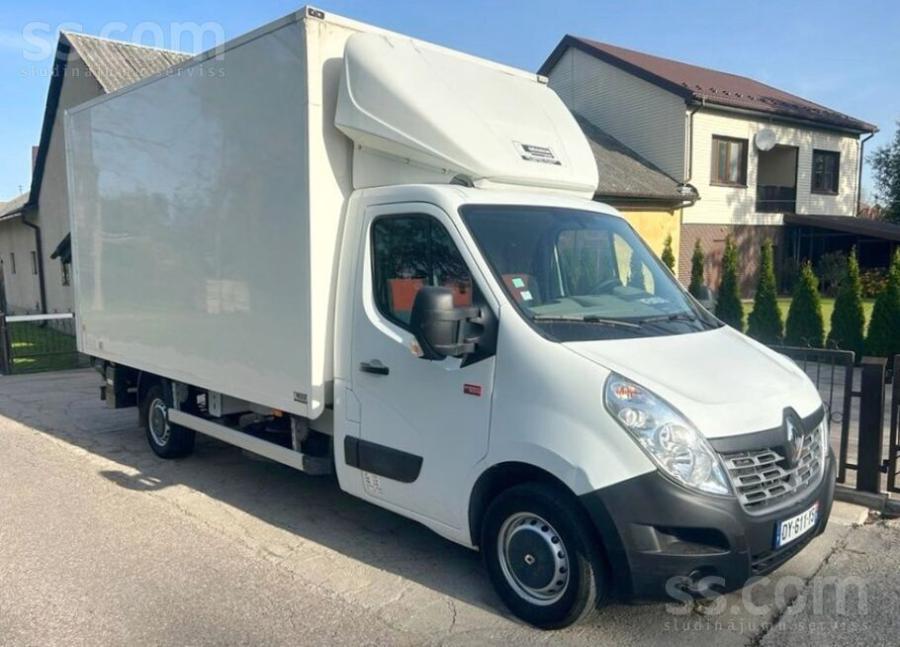 White Renault Master 2016 in Riga, with an engine capacity of 2.30 L and mileage of 0 thousand km for 14036 €, photo 1 on AUTOMOTO.COM.LV