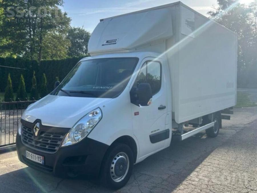 White Renault Master 2016 in Riga, with an engine capacity of 2.30 L and mileage of 0 thousand km for 14036 €, photo 3 on AUTOMOTO.COM.LV