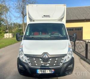 White Renault Master 2016 in Riga, with an engine capacity of 2.30 L and mileage of 0 thousand km for 14036 €, photo 12 on AUTOMOTO.COM.LV