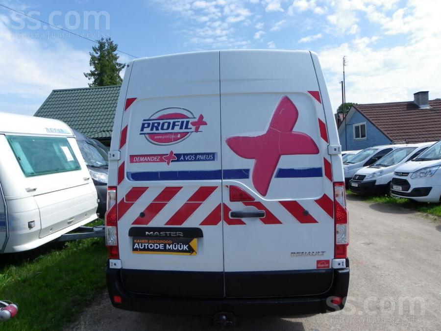 Balts Renault Master 2016 Valka, ar dzinēja tilpumu 2.30 L un nobraukumu 239 tūkst. km par 8900 €, foto 7 vietnē AUTOMOTO.COM.LV