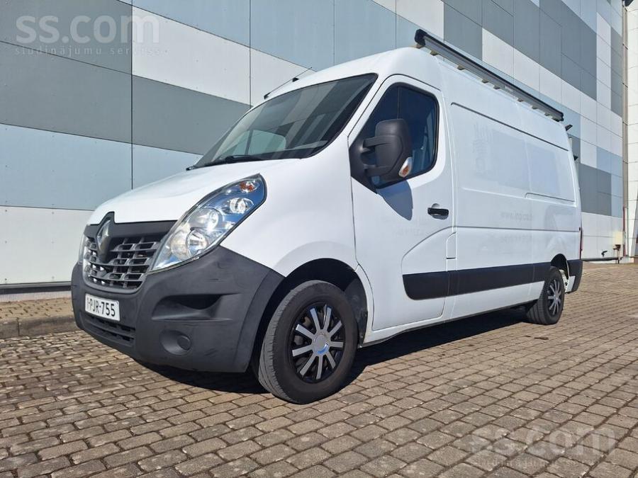 White Renault Master 2016 in Riga, with an engine capacity of 2.30 L and mileage of 269 thousand km for 7800 €, photo 1 on AUTOMOTO.COM.LV