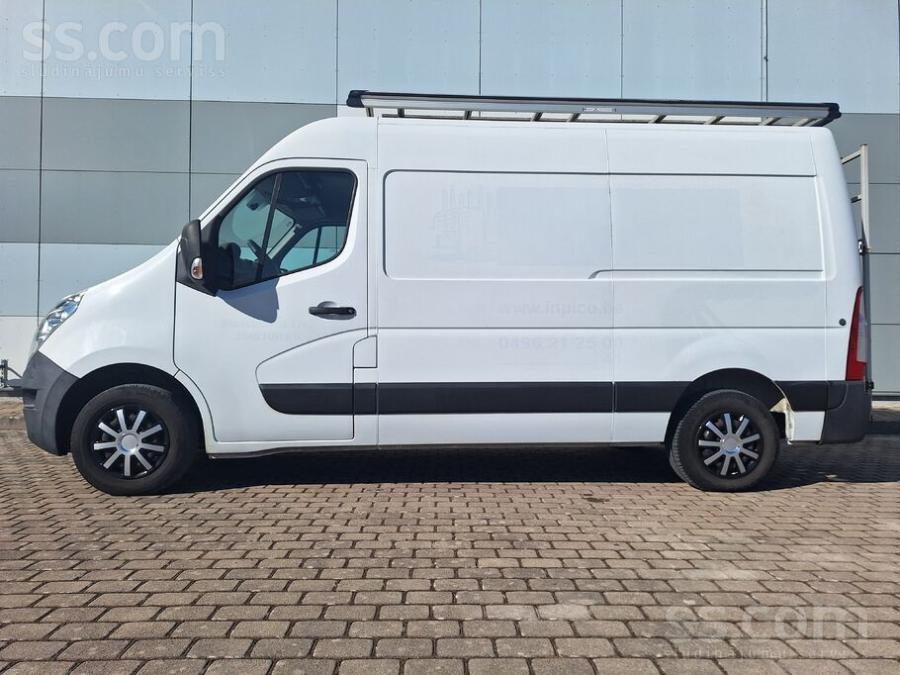 White Renault Master 2016 in Riga, with an engine capacity of 2.30 L and mileage of 269 thousand km for 7800 €, photo 3 on AUTOMOTO.COM.LV
