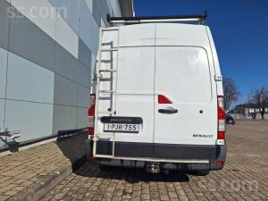 White Renault Master 2016 in Riga, with an engine capacity of 2.30 L and mileage of 269 thousand km for 7800 €, photo 8 on AUTOMOTO.COM.LV