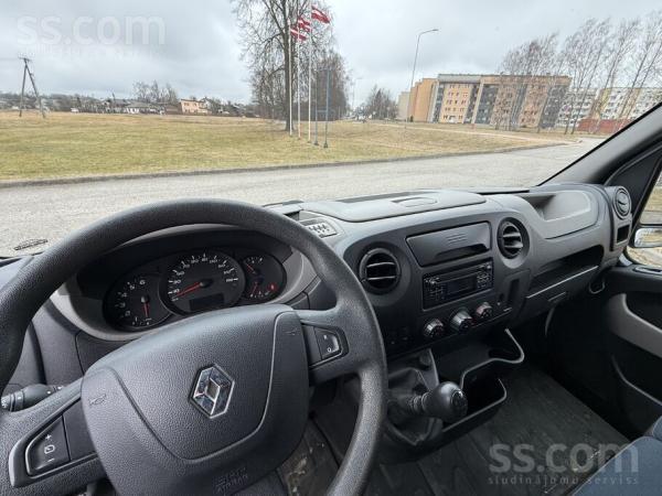 White Renault Master 2016 in Valmiera, with an engine capacity of 2.30 L and mileage of 278 thousand km for 11000 €, photo 6 on AUTOMOTO.COM.LV